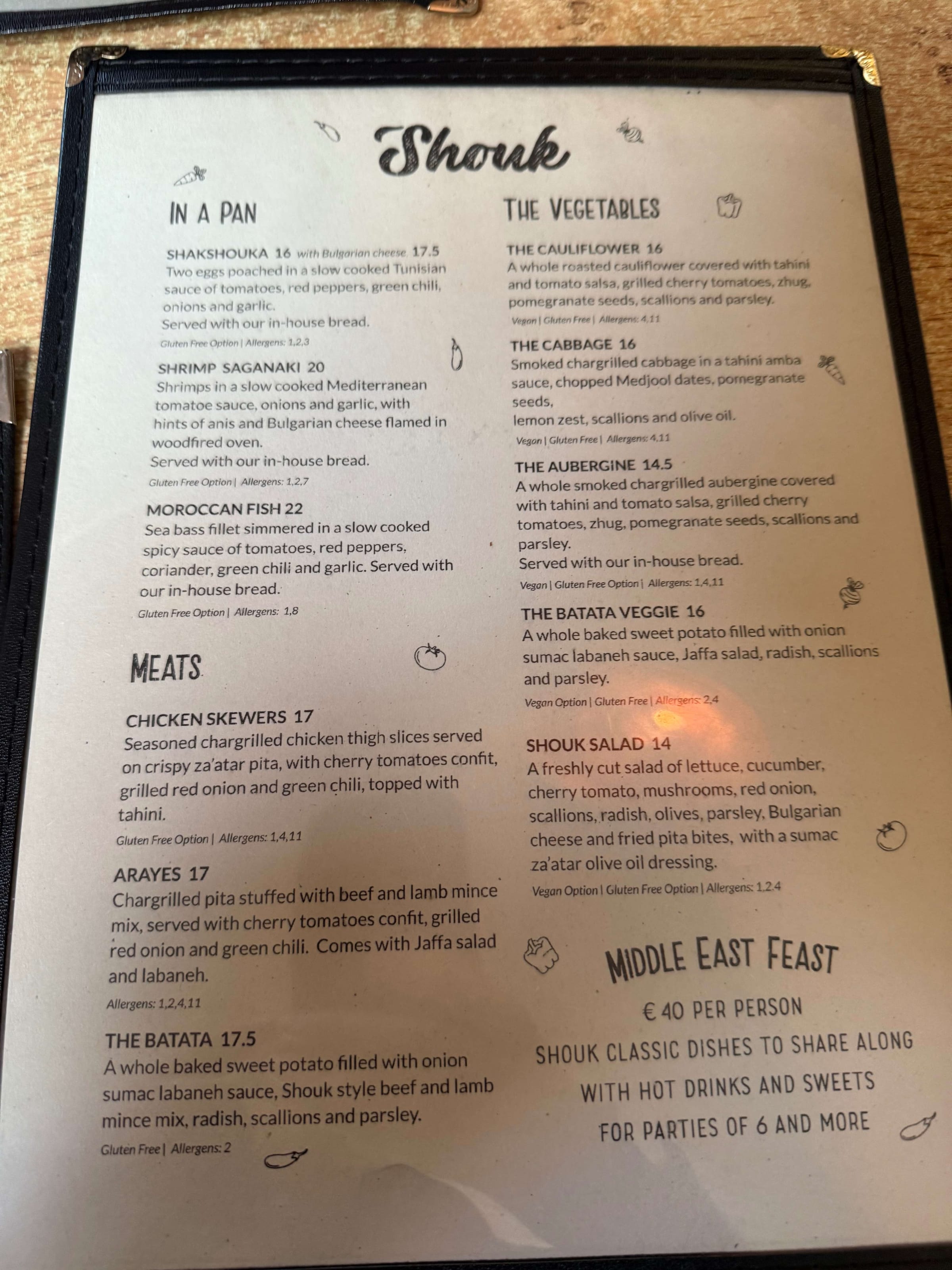 Shouk Restaurant Dublin: Hard to find but packed on a Sunday